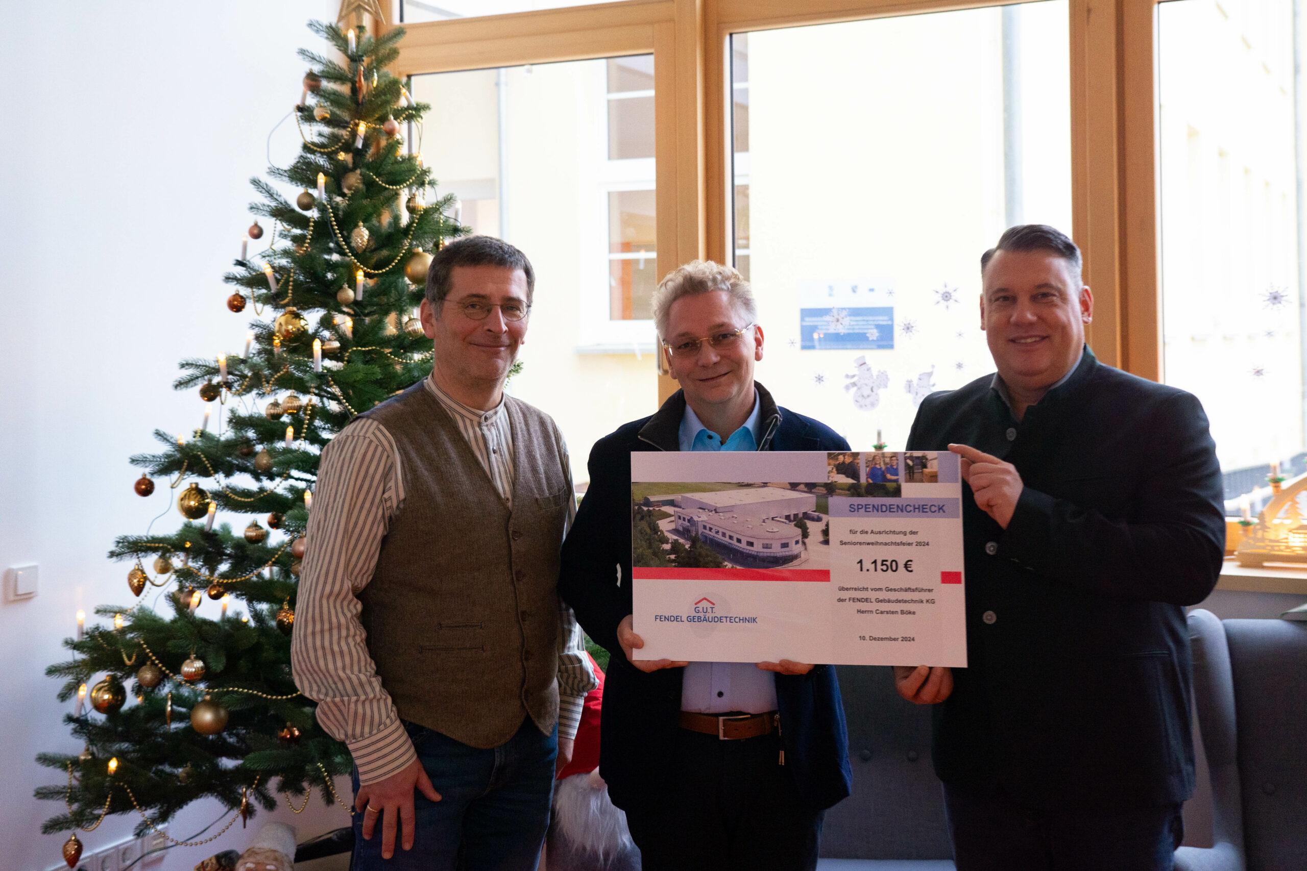 Fendel Gebäudetechnik unterstützt Seniorenweihnachtsfeier | seenluft24 ...